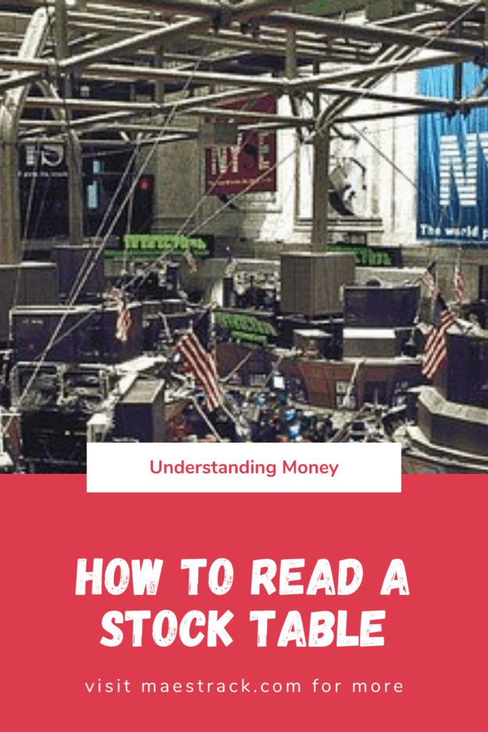 How To Read A Stock Table Understanding Money how-to-read-a-stock-table-understanding-money